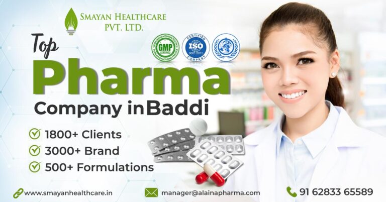 Certified #1 Top Pharma Company in Baddi - Smayan Healthcare